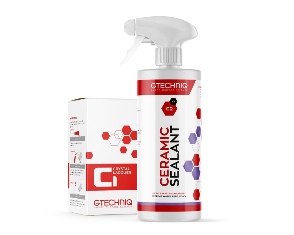 C1 Crystal Lacquer and C2 Liquid Crystal - Gtechniq
